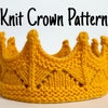 Knit Crown Pattern - Etsy