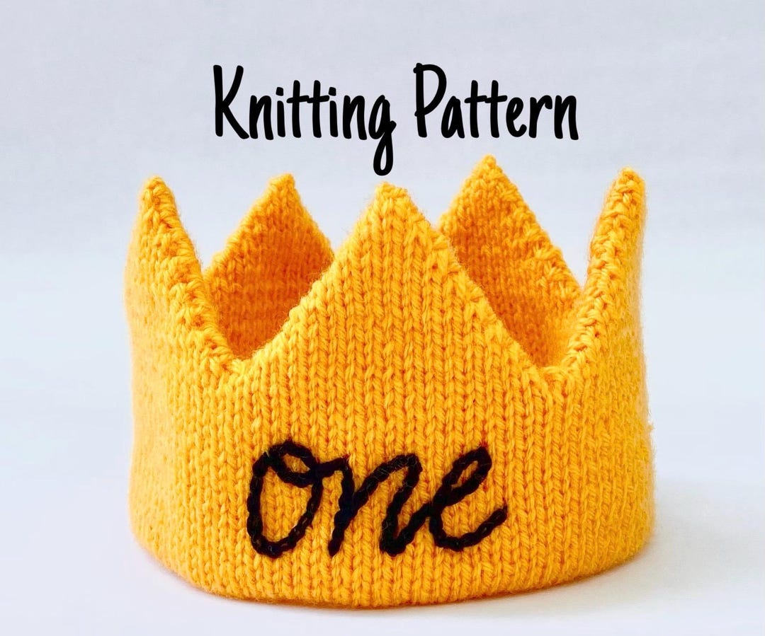 Birthday Crown Pattern - Etsy