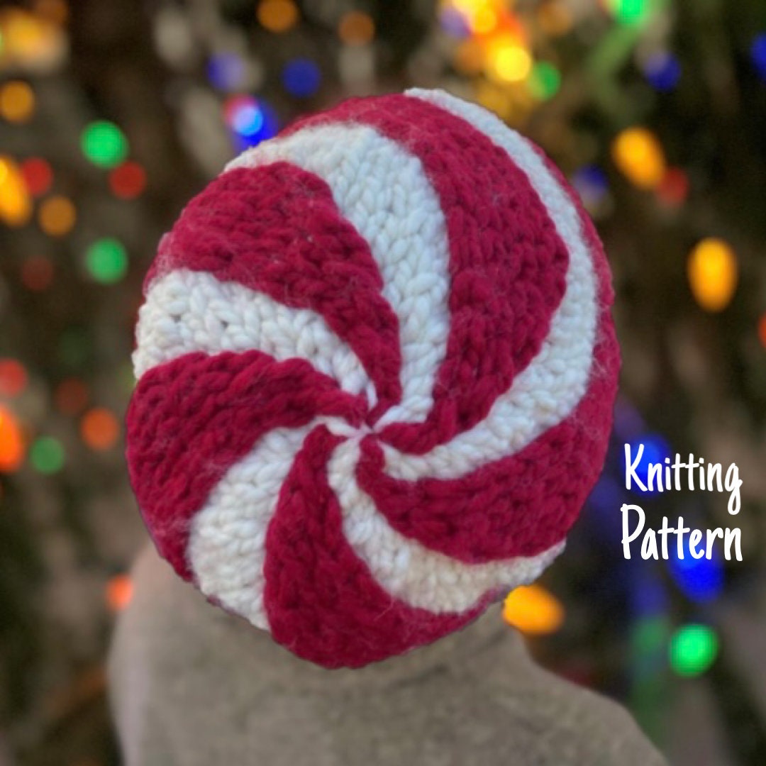 Peppermint Swirl Hat Pattern - Etsy
