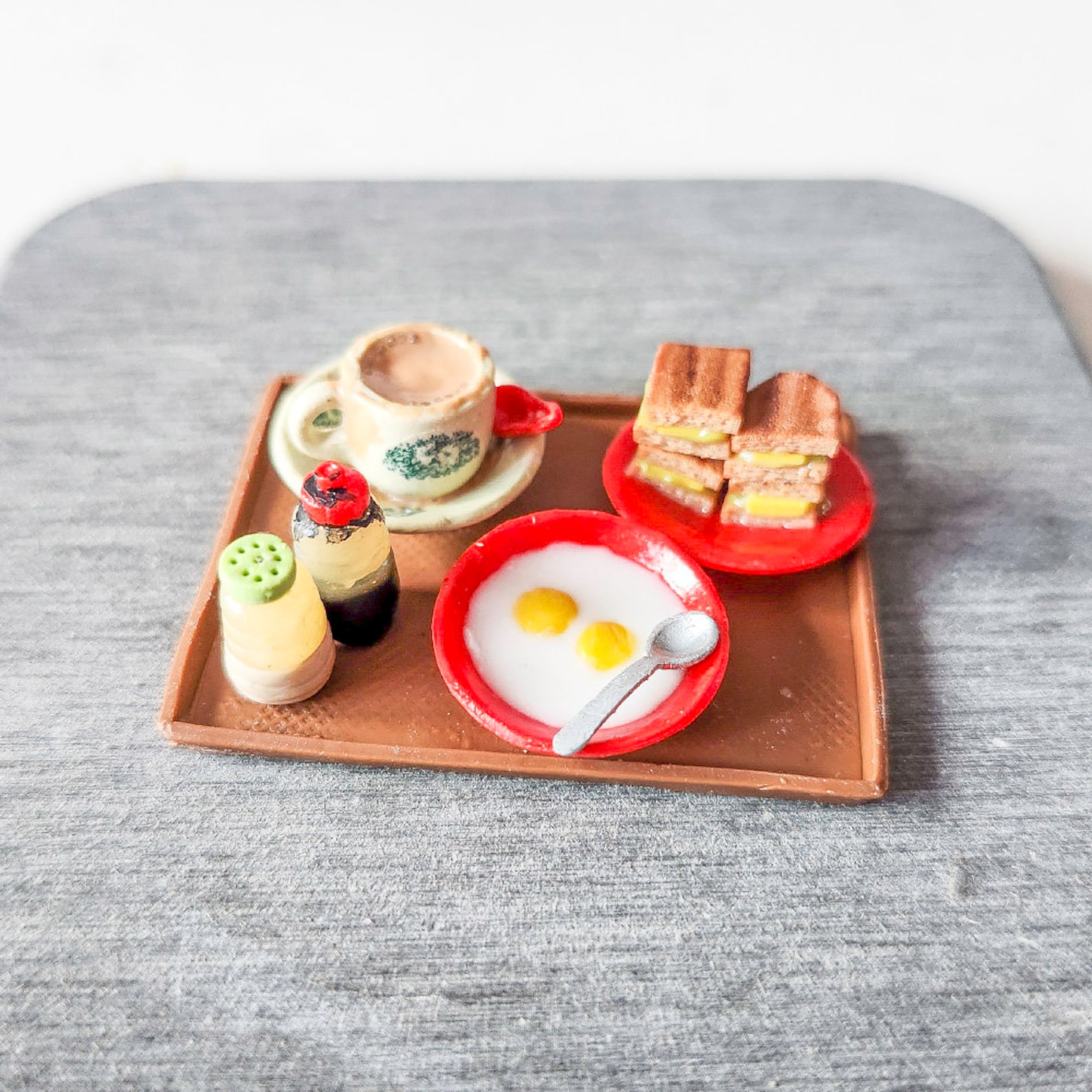 Miniature Kaya Toast Set - Etsy