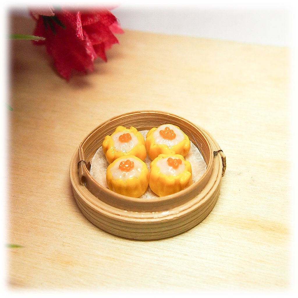 Miniature Dim Sum Siew Mai can Be Converted to Magnet | Etsy