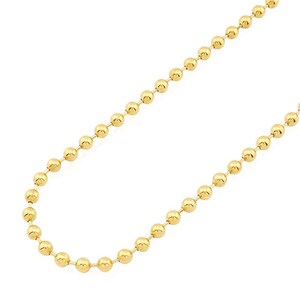 Elegant 3mm Gold Filled Ball Chain With Military Clasp 30 Inch, or ...