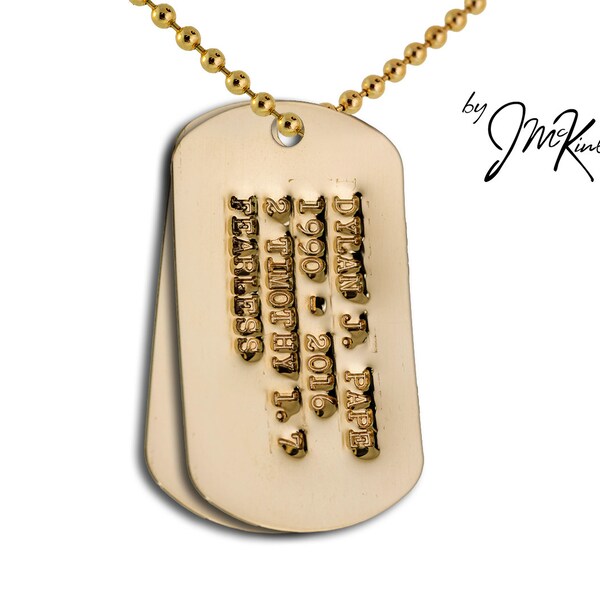 Military Dog Tags - Etsy