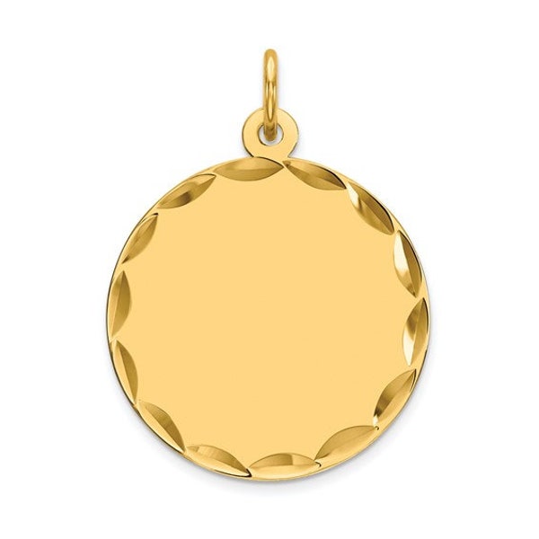 Engraved Charm Gold - Etsy
