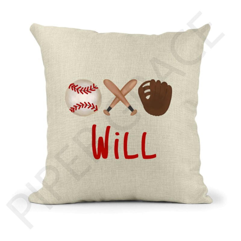Baseball Pillow - Etsy
