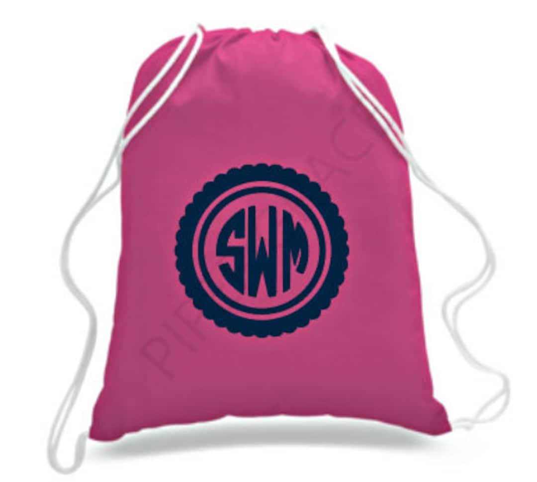 Monogram Backpack, Personalized Tote Bag, Custom Tote Bag, Monogram Bag ...