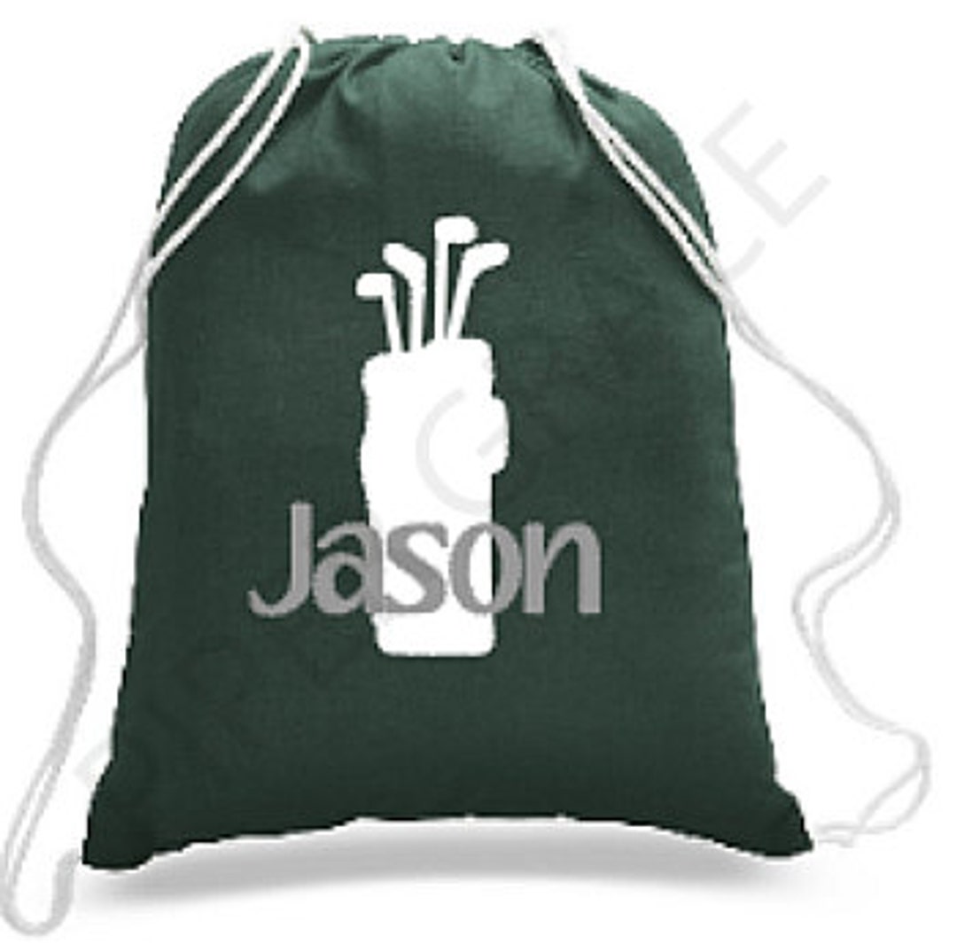 Golf Drawstring Bag, Golf Bag, Golf Gift Ideas, Golf Gift, Golf ...