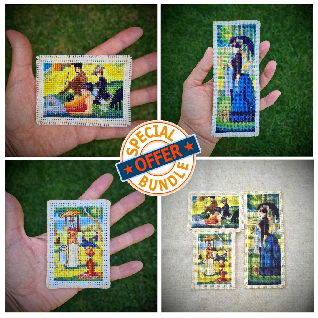 3 in 1 Bundle, Tiny Georges Seurat Bundle, A Sunday Afternoon on the ...