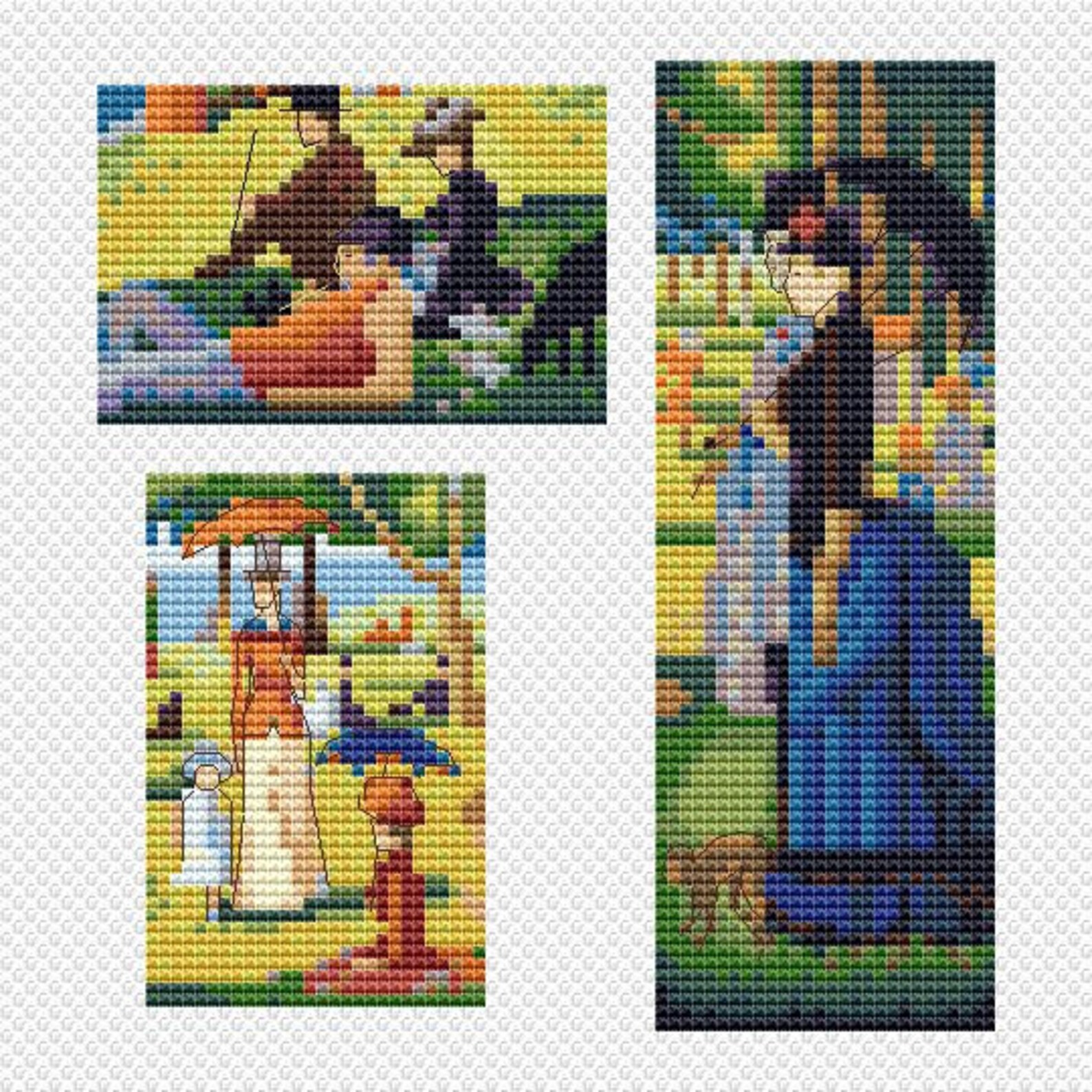 3 in 1 Bundle, Tiny Georges Seurat Bundle, A Sunday Afternoon on the ...