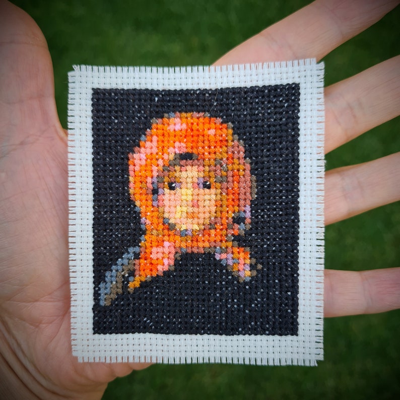 Mini Masterpiece portrait of a Little Girl by Nicolae - Etsy