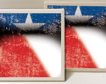 Mexico Mexican Flag Design Set of 2 Ceramic Tile Coasters | Etsy