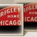 Chicago Cubs Wrigley Field Designed #1 Set of 2 Ceramic Tile Coasters ...