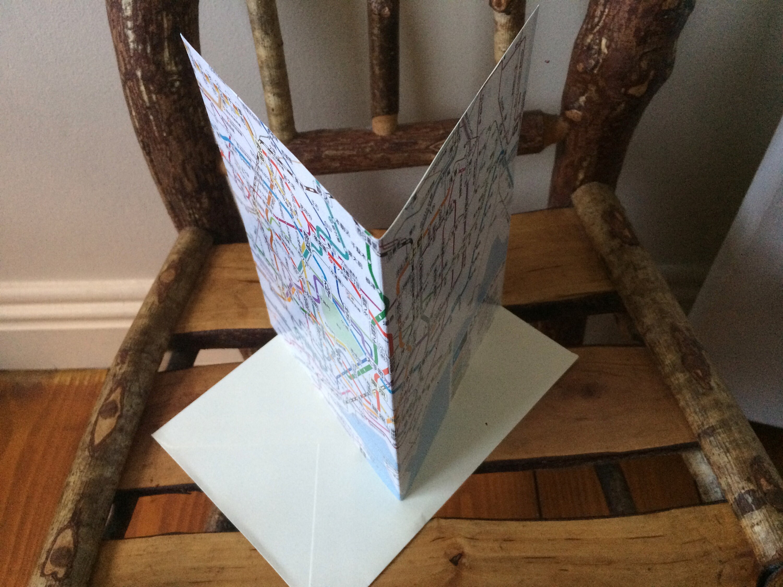 Tokyo Metro Map Card - Etsy