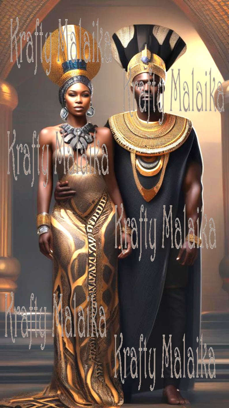 20 African Kings and Queens Images Set -1 - Etsy