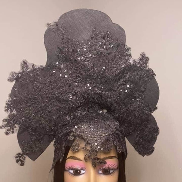 Lace Headpiece - Etsy