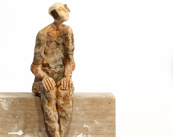 Ob Server, Ceramic Sculpture - Etsy