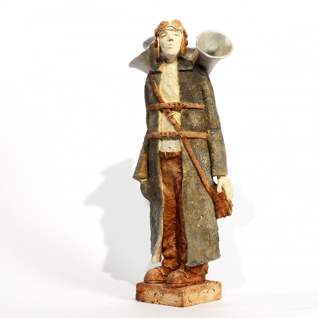The Storm Hunter, Ceramic Sculpture - Etsy