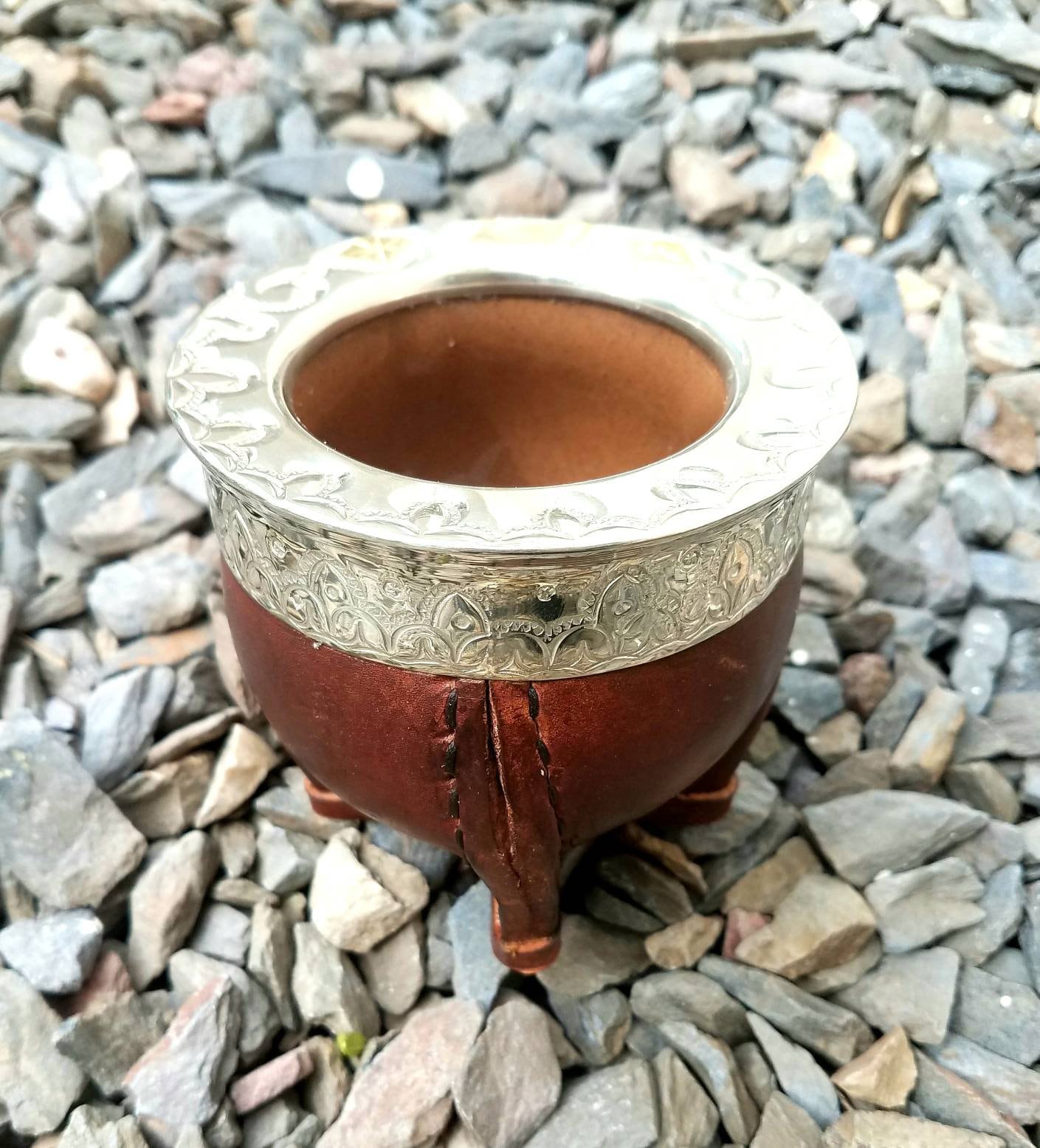 Mate Gourd Imperial De Ceramica Marron Ceramics and Alpaca - Etsy Canada