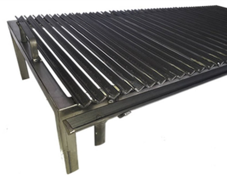 Argentine Iron Grill | Heavy Duty BBQ With V-shaped Bars - Etsy