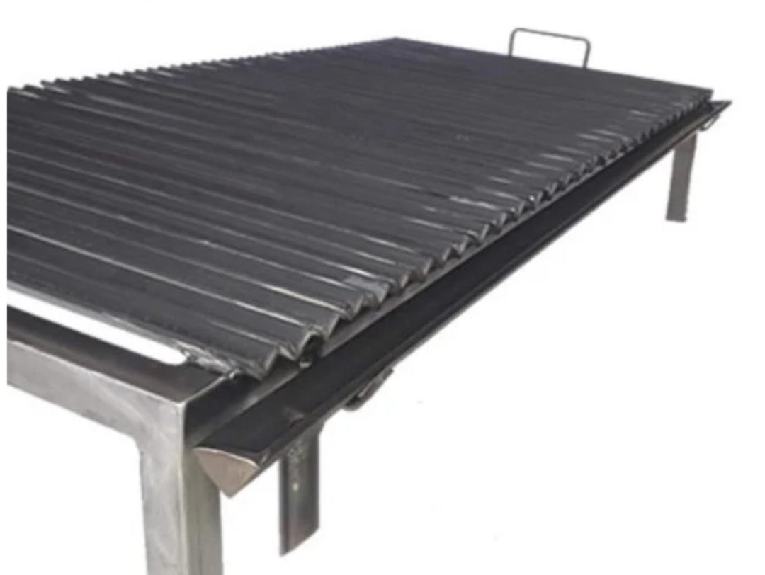 Argentine Iron Grill | Heavy Duty BBQ With V-shaped Bars - Etsy