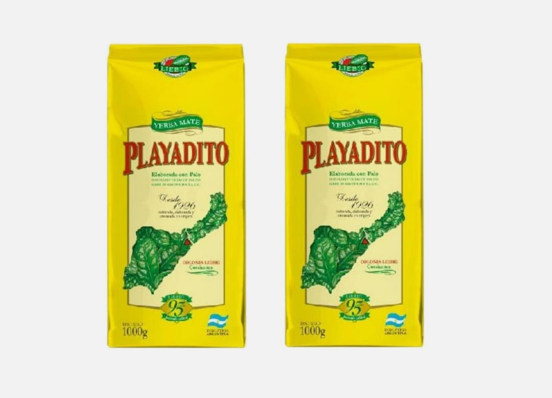 Yerba Mate Tea Argentina Playadito 2 Kg (4,4 Libras) - Energía Natural ...