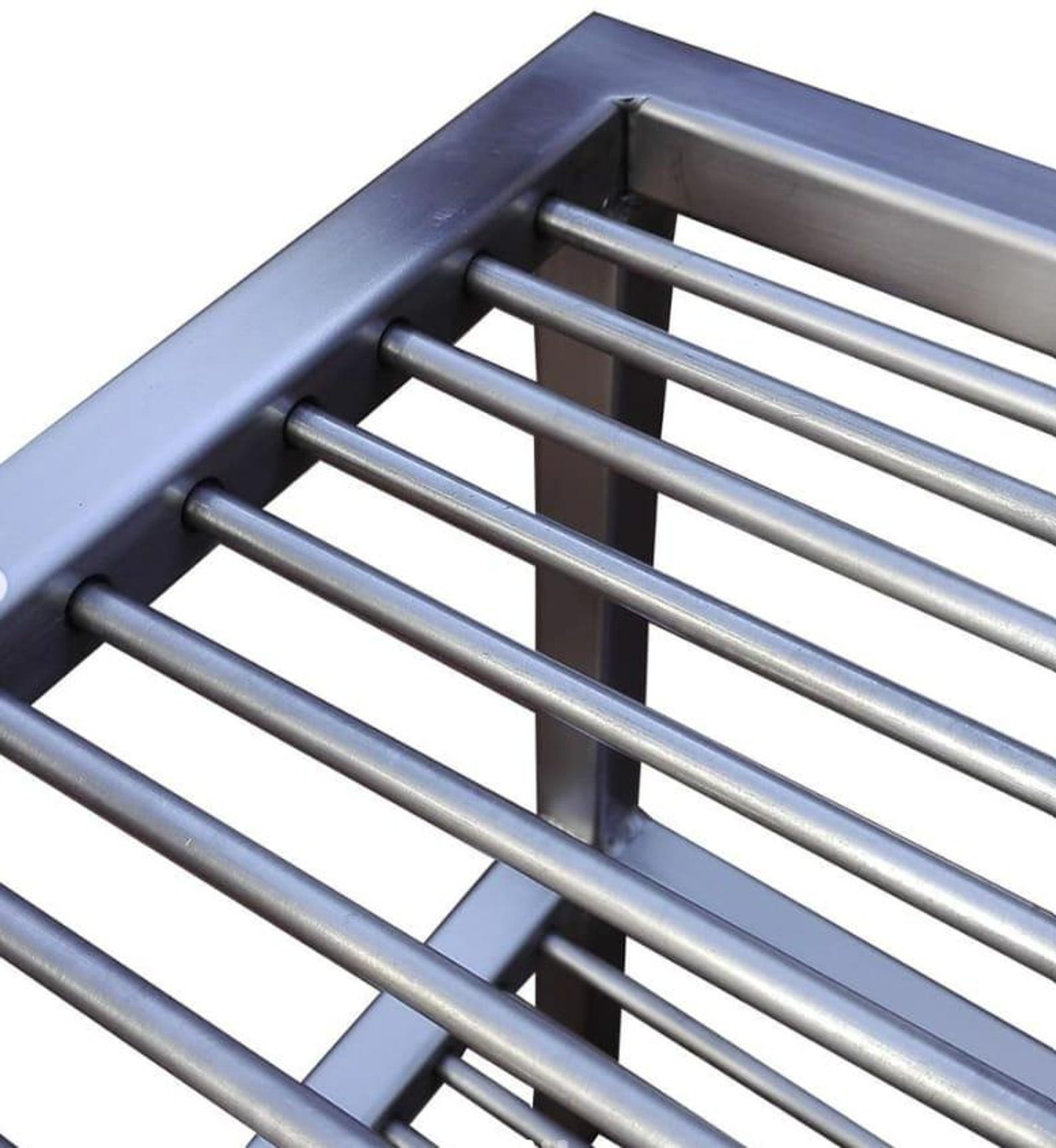 2-level Stainless Steel Grill | V-shaped Bars | With Optional Iron ...