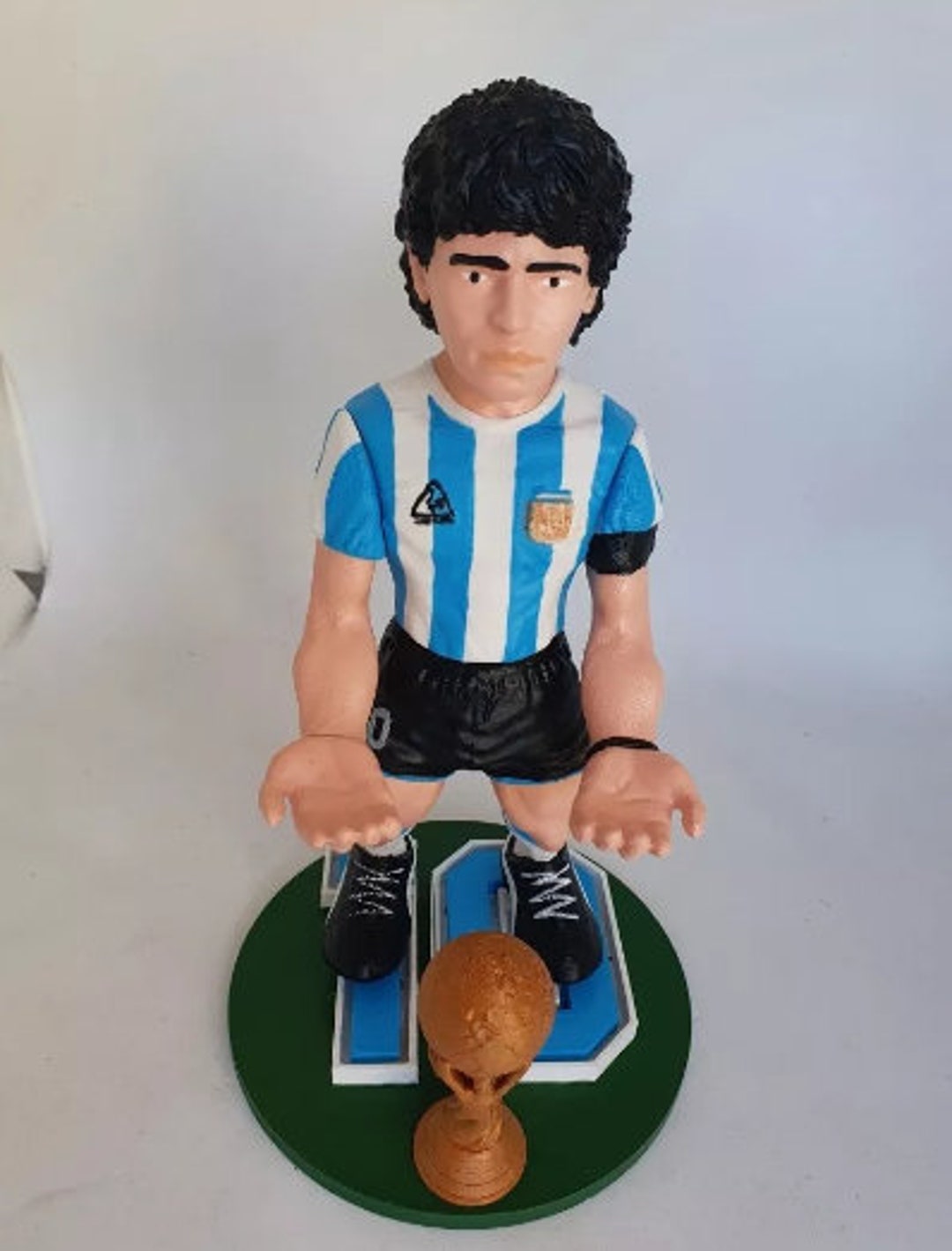 Maradona Joystick Stand 3D Figure - Etsy