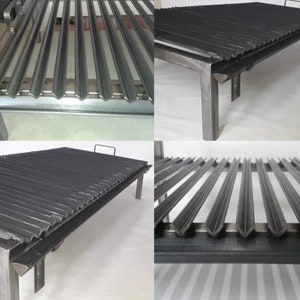 Argentine Iron Grill | Heavy Duty BBQ With V-shaped Bars - Etsy
