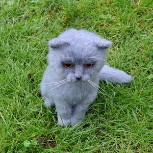 British Shorthair Cat Crochet Pattern, Crochet Amigurumi Cat, Сrochet ...