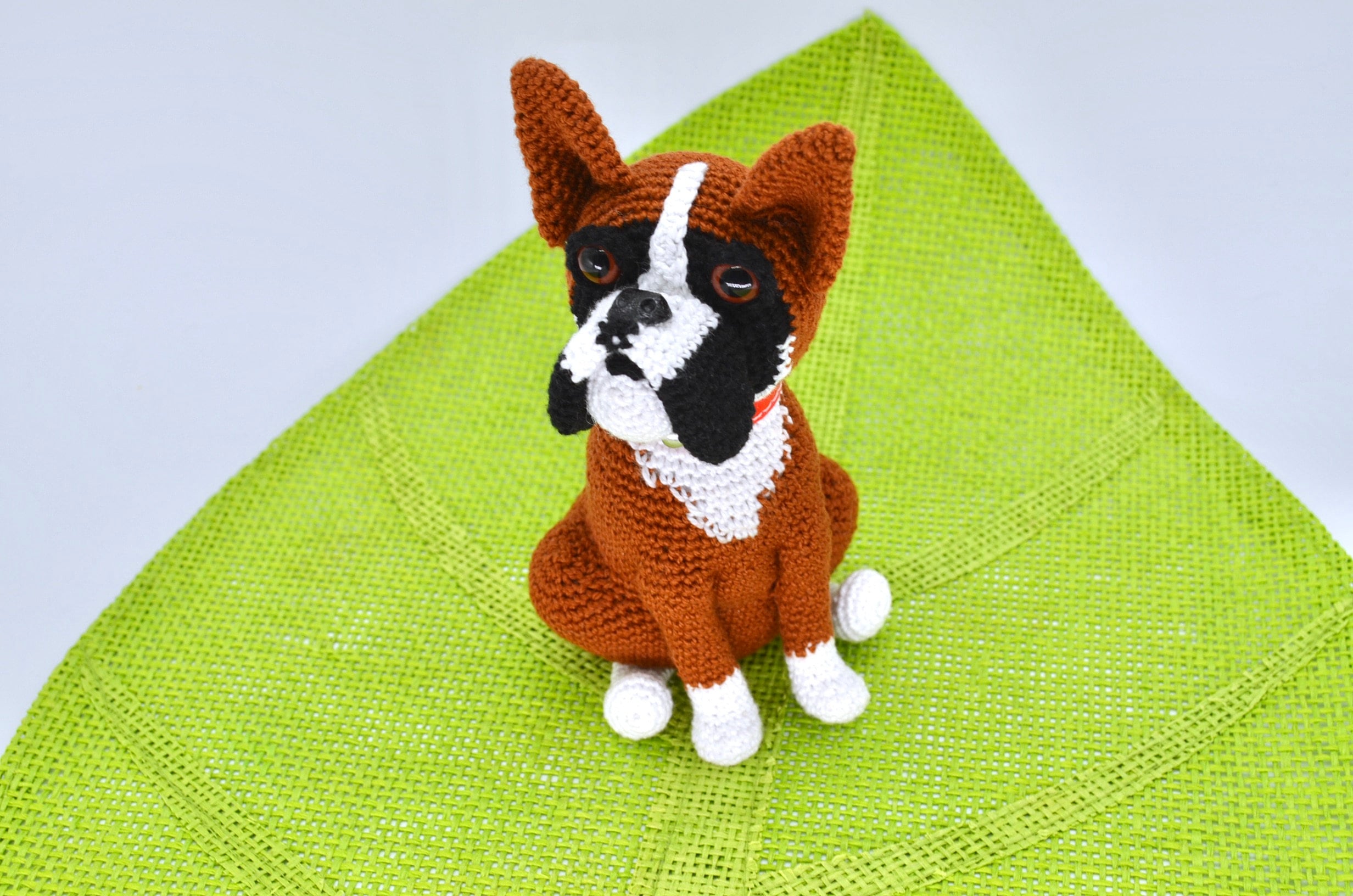 Boxer Crochet Pattern Crochet Dog Pattern Amigurumi Boxer | Etsy