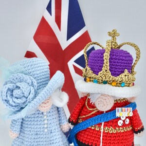 King Charles III Coronation Gnome Crochet Pattern, Charles III and ...