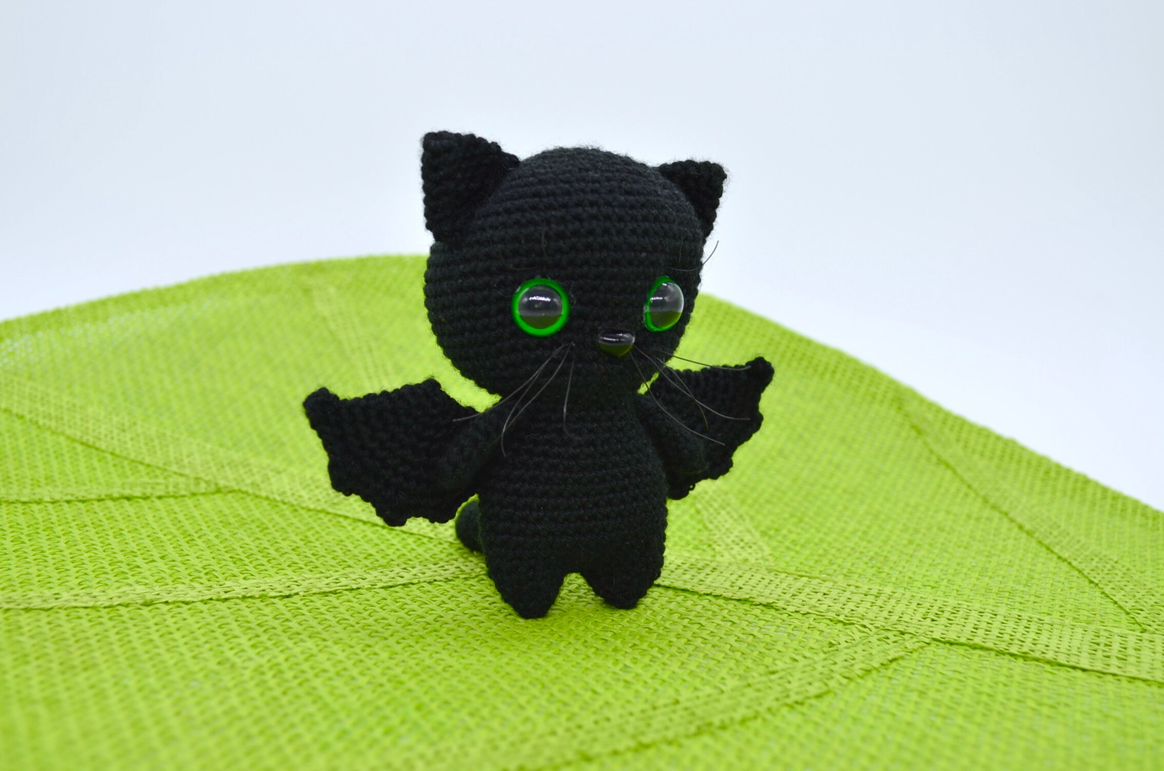 Crochet Halloween Cat Pattern, Crochet Cat Amigurumi Pattern, Crochet ...