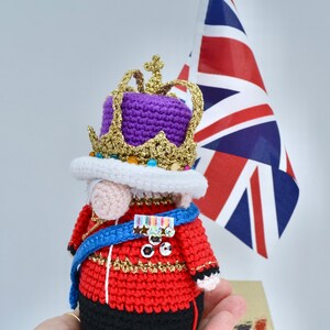 King Charles III Coronation Gnome and British Royal Guard Crochet ...