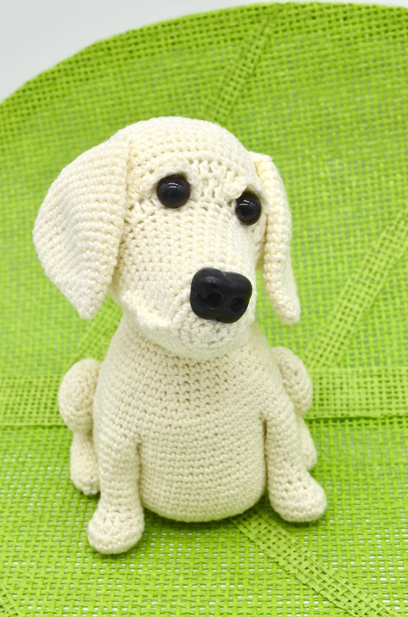 Labrador Retriever Crochet Pattern Crochet Labrador Pattern | Etsy