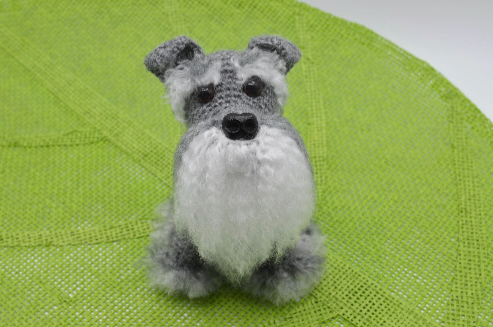 Schnauzer Crochet Pattern Crochet Dog Pattern - Etsy