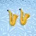 Saxophone Crochet Pattern, Crochet Christmas Ornament Pattern ...