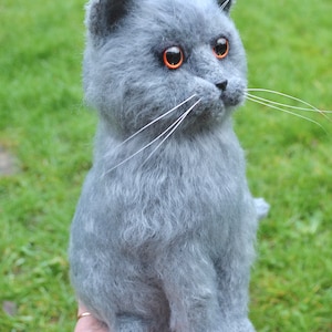 British Shorthair Cat Crochet Pattern, Crochet Amigurumi Cat, Сrochet ...