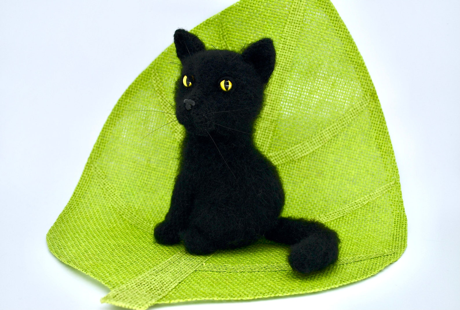 Crochet Cat Pattern, Crochet Black Cat Pattern, Crochet Amigurumi Black ...