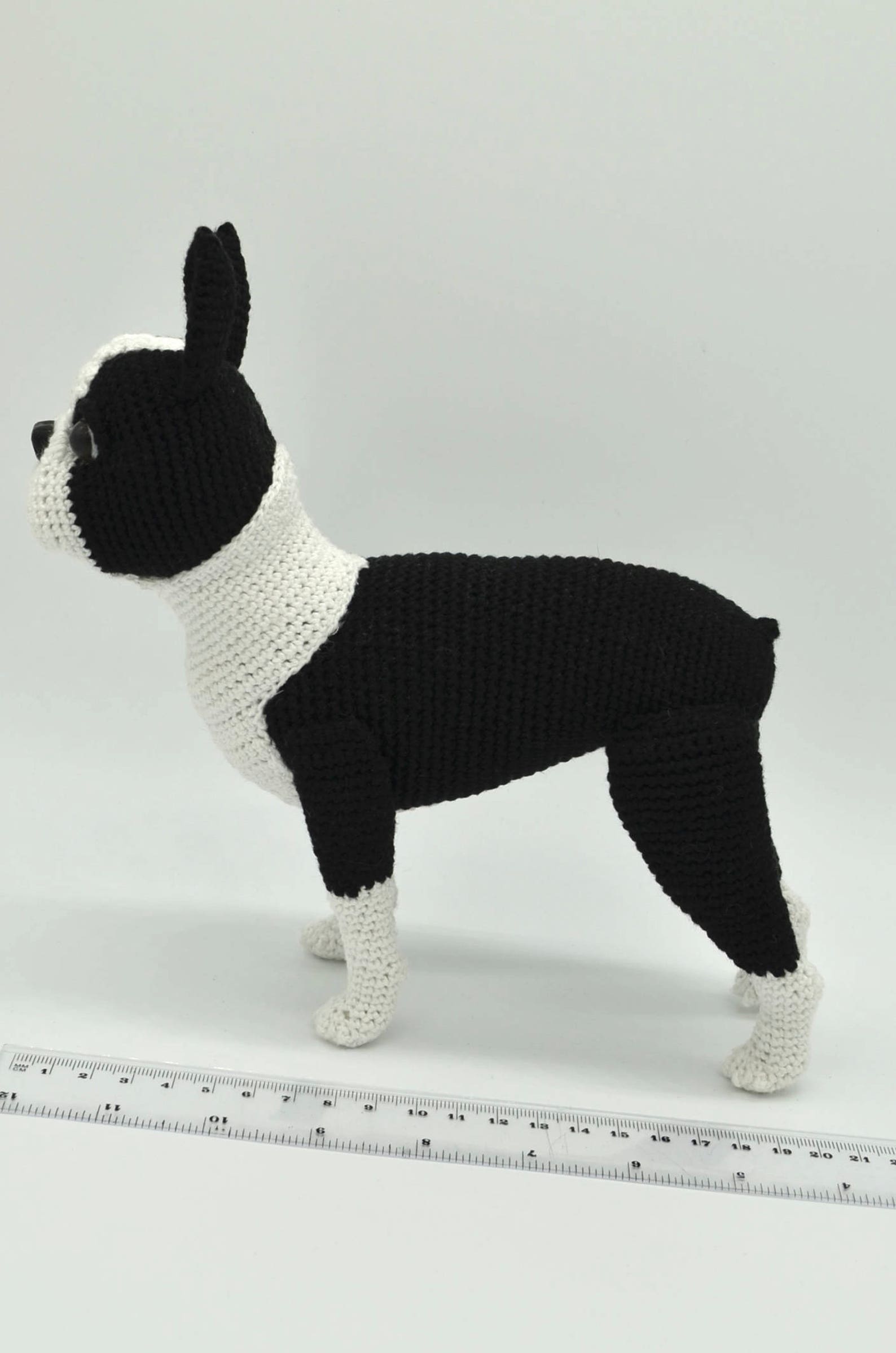 Boston Terrier Crochet Pattern Crochet Dog Amigurumi Pattern | Etsy