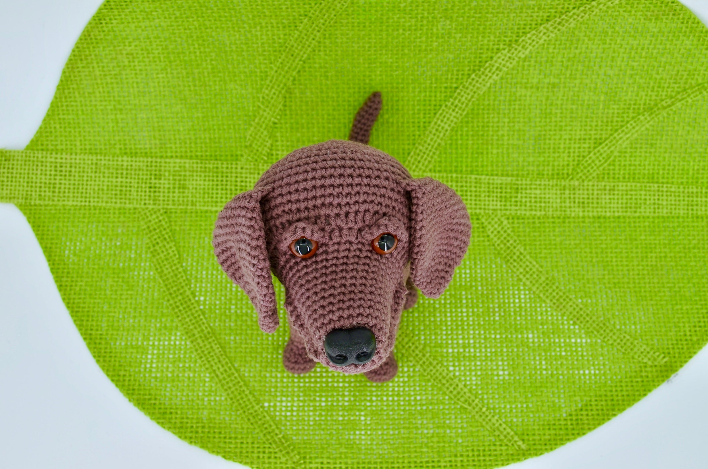 Labrador Retriever Crochet Pattern Chocolate Crochet Labrador - Etsy UK