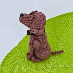 Labrador Retriever Crochet Pattern, Chocolate Crochet Labrador Pattern ...