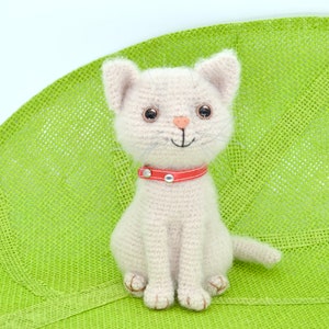 Crochet Cat Pattern, Cat Amigurumi Pattern, Crochet Cream Cat Pattern ...