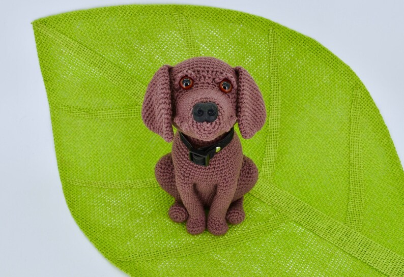 Labrador Retriever Crochet Pattern Chocolate Crochet Labrador - Etsy UK