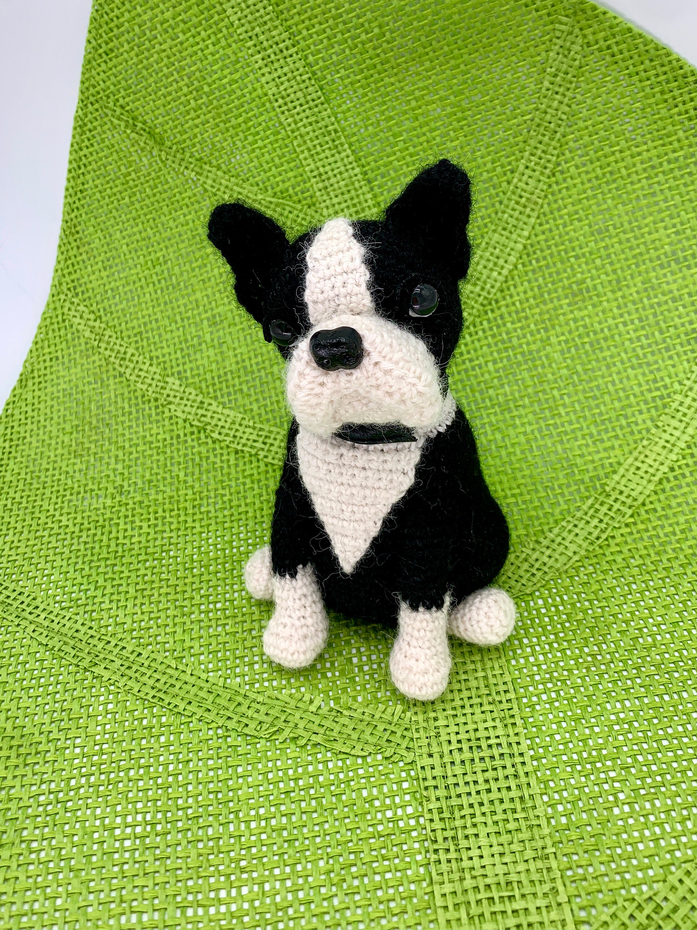 Boston Terrier Crochet Pattern Crochet Dog Amigurumi Pattern - Etsy UK