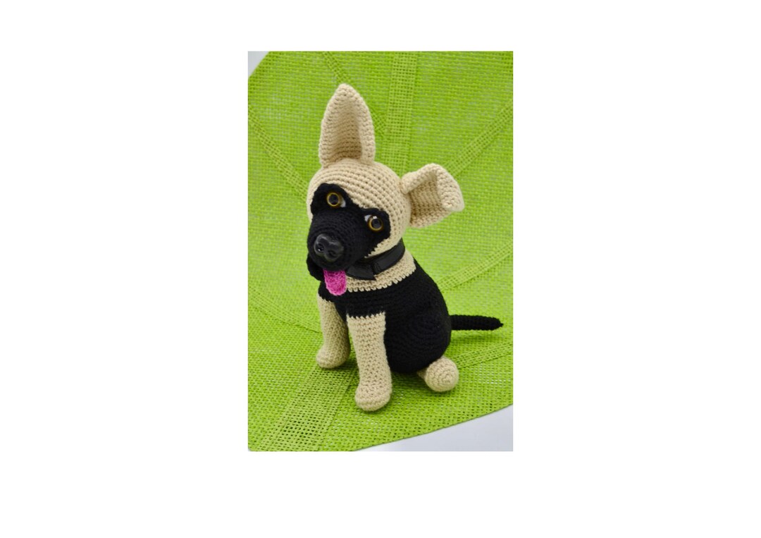German Shepherd Crochet Pattern: Amigurumi Dog (PDF Pattern) - Etsy