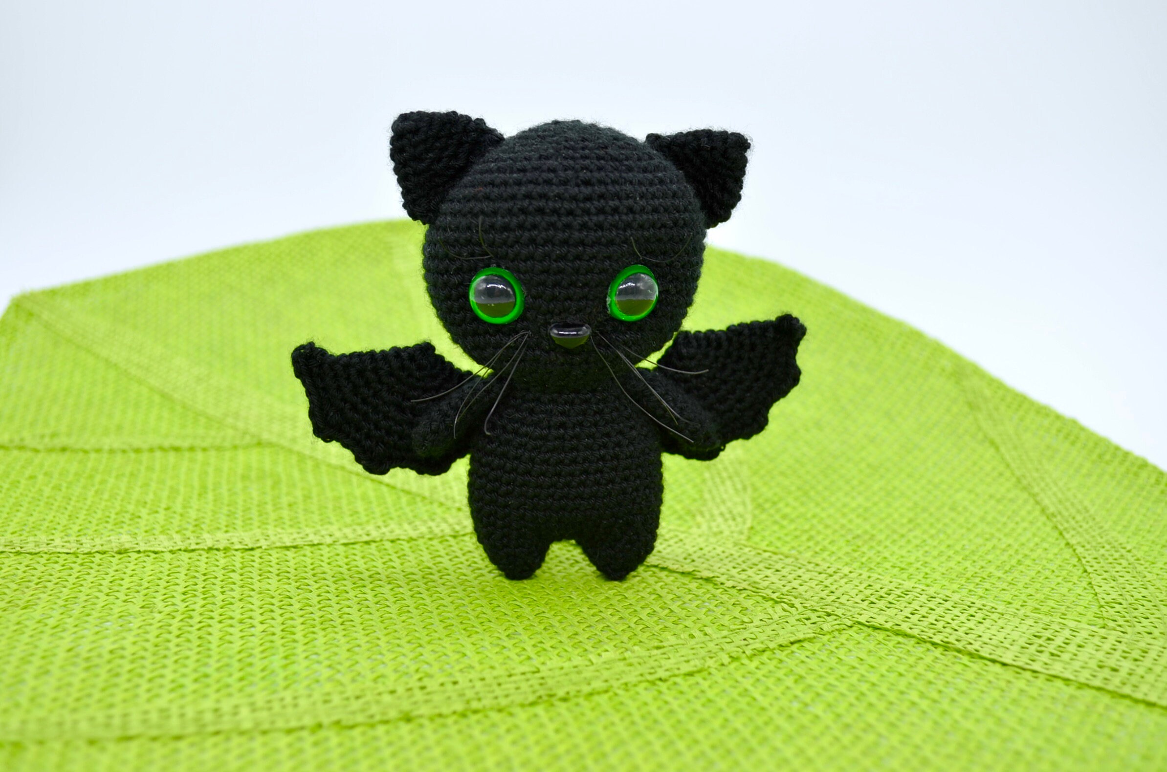 Crochet Halloween Cat Pattern, Crochet Cat Amigurumi Pattern, Crochet ...