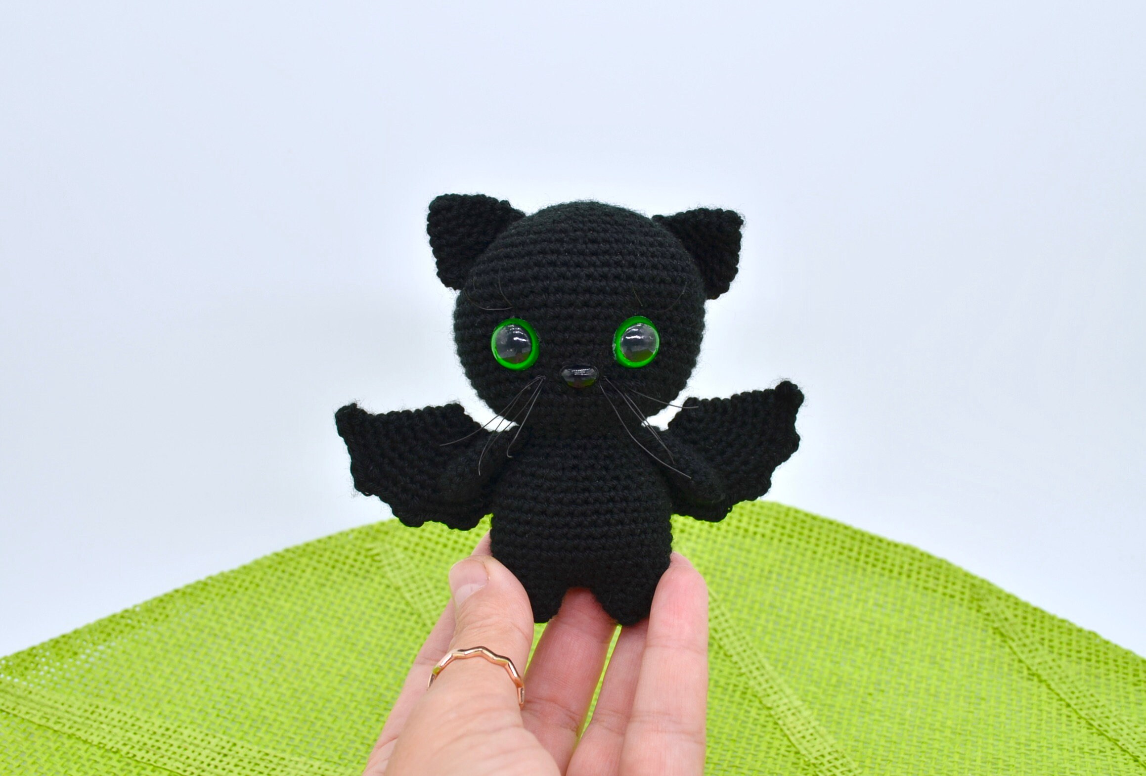 Crochet Halloween Cat Pattern, Crochet Cat Amigurumi Pattern, Crochet ...