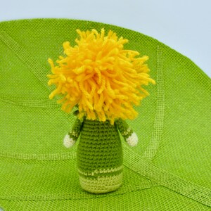 Crochet Pattern Amigurumi Doll - Flower Doll Dandelion Di - Etsy