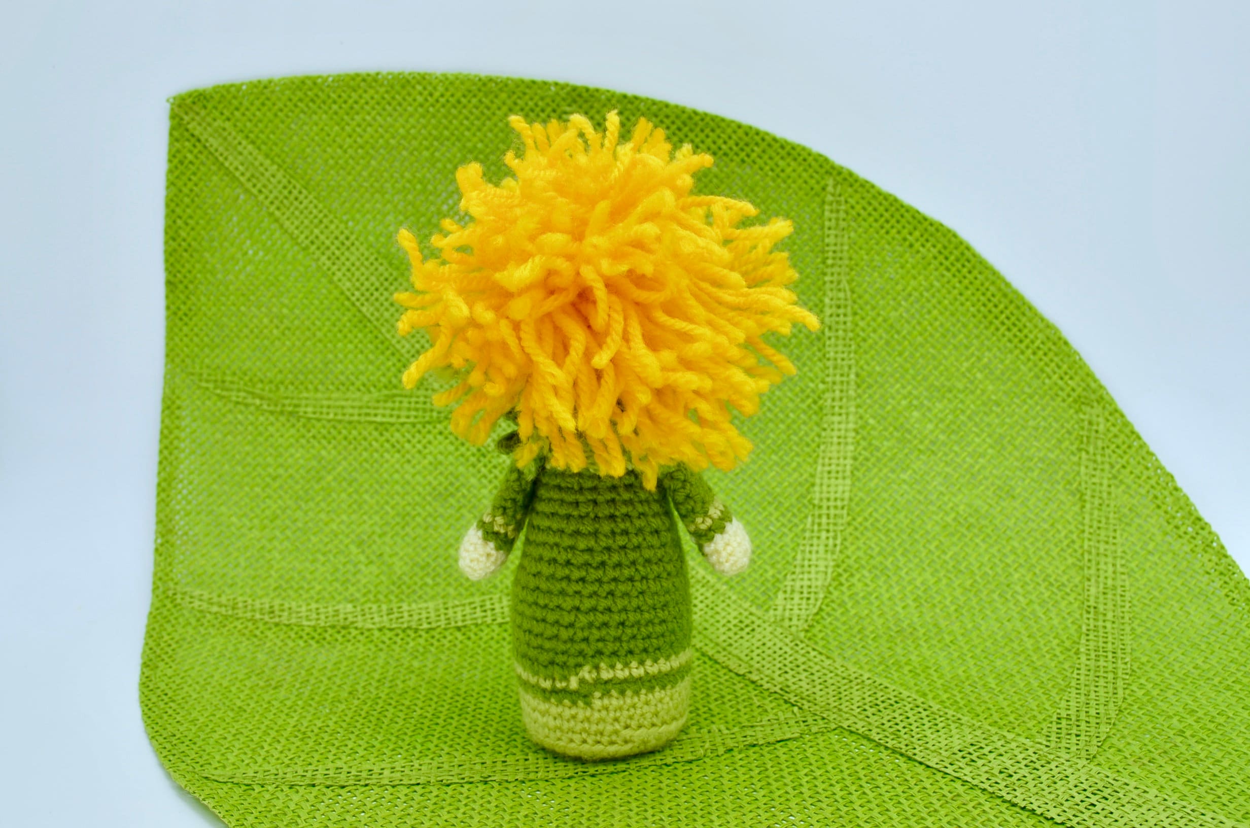 Crochet Pattern Amigurumi Doll - Flower Doll Dandelion Di - Etsy