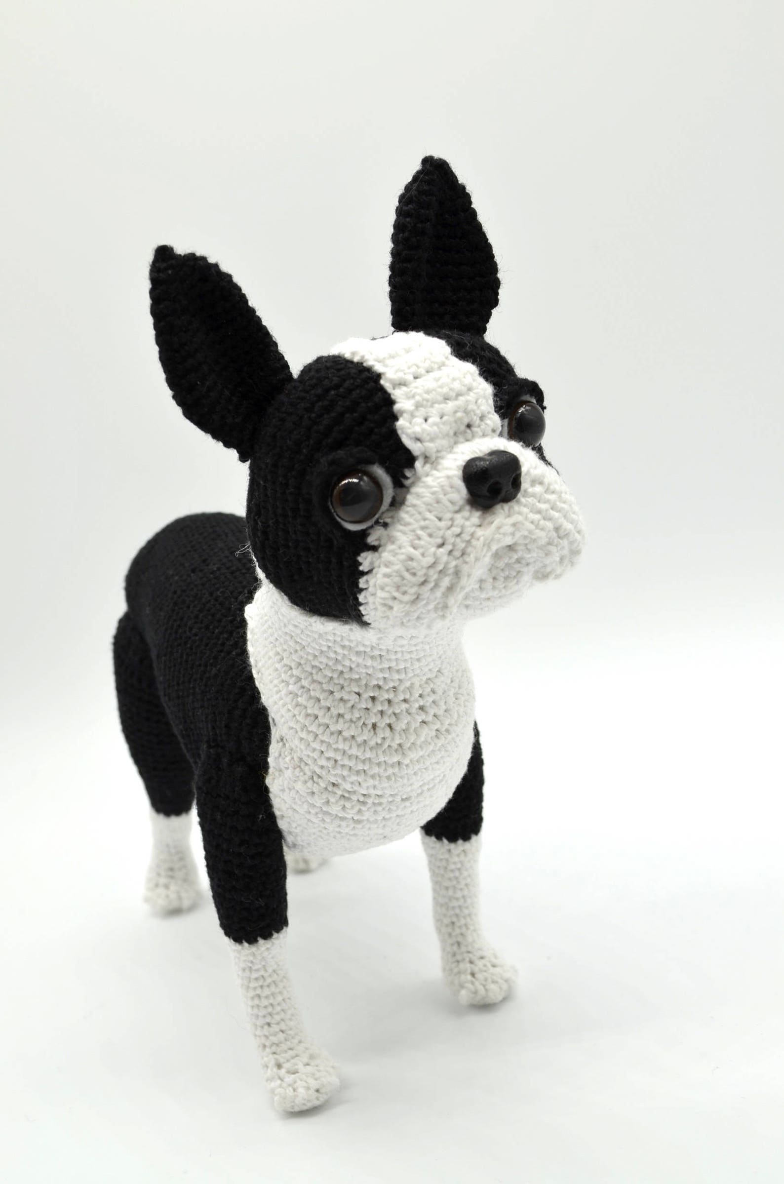Boston Terrier Crochet Pattern Crochet Dog Amigurumi Pattern | Etsy